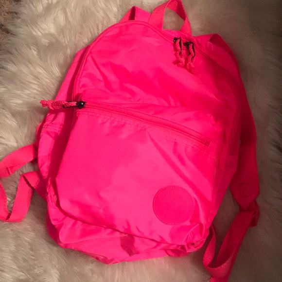 Converse | Bags | Converse Pink Packable Reversible Backpack | Poshmark